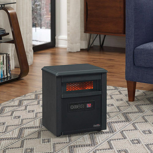 Duraflame Electric 1500 Watt 5200 BTU Space Heater & Reviews | Wayfair Duraflame Electric 1500 Watt 5200 BTU Space Heater & Reviews | Wayfair